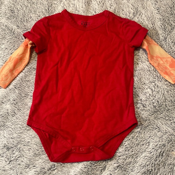 Stephan Baby | One Pieces | Stephan Baby Red Onesie | Poshmark